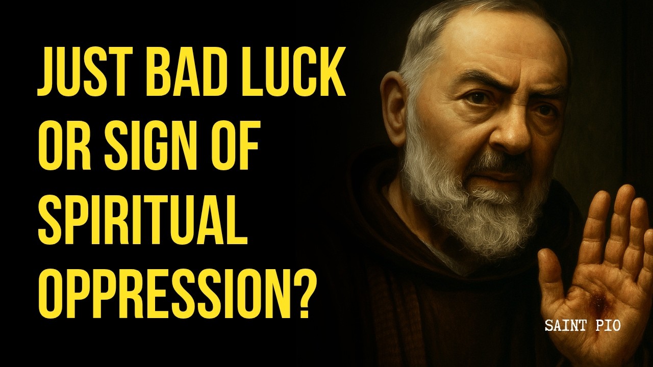 St. Padre Pio: 10 Hidden Signs of Spiritual Oppression - YouTube