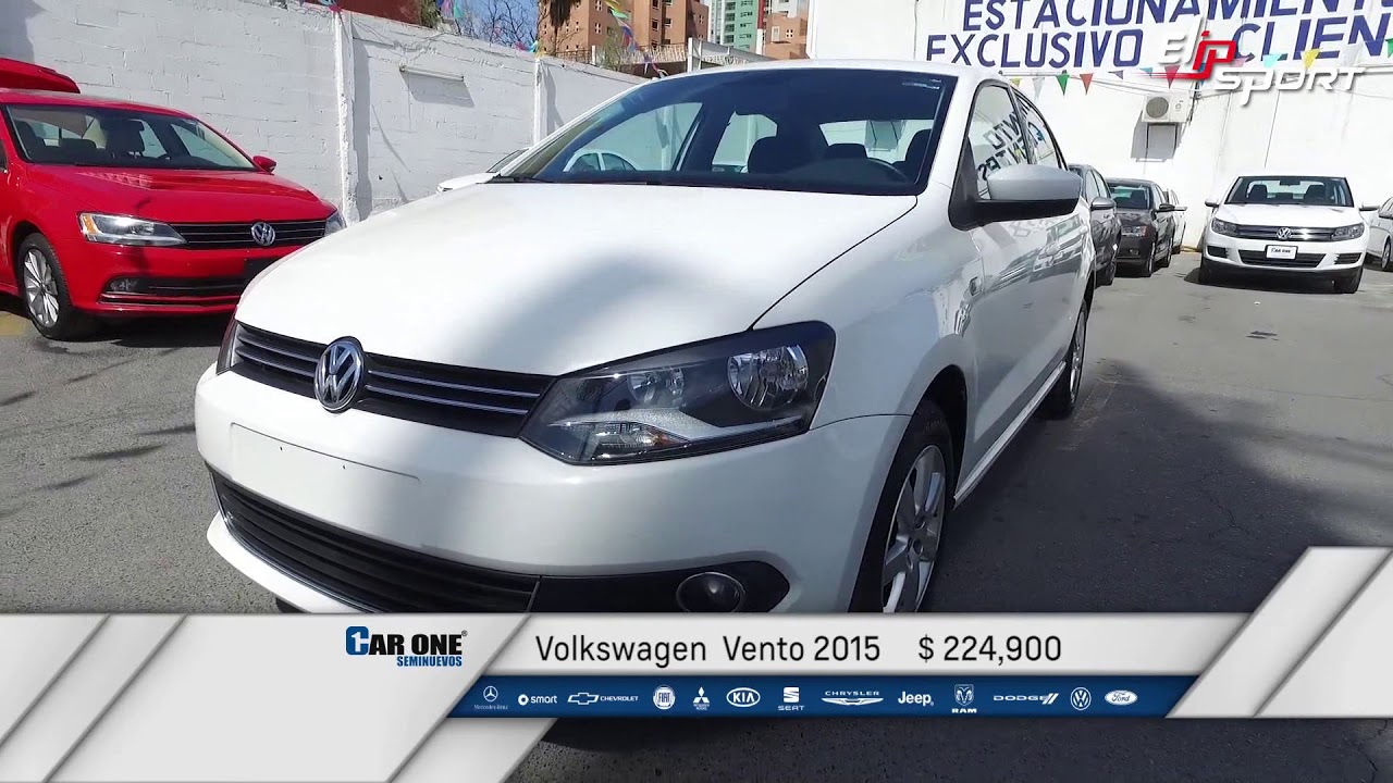 Xe ô tô VW Vento 2015 Blanco Car One Seminuevos Monterrey đã qua sử ...