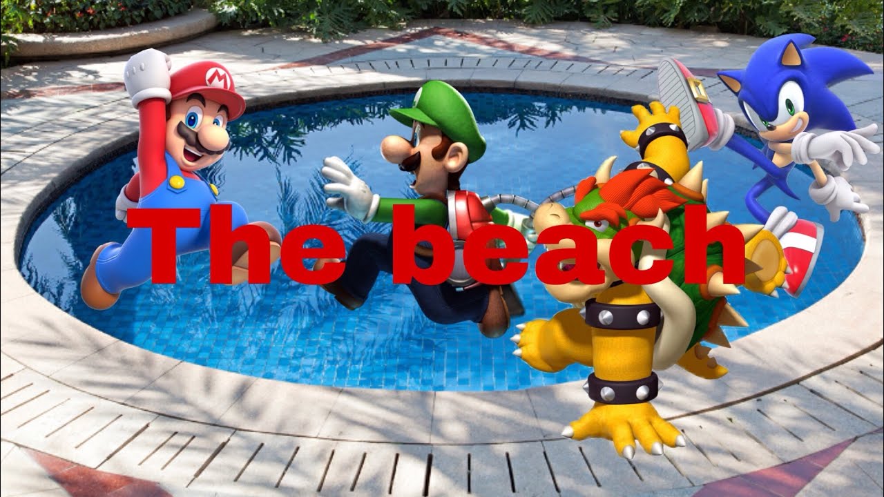 The Mario and sonic adventures S1 E2 the beach - YouTube