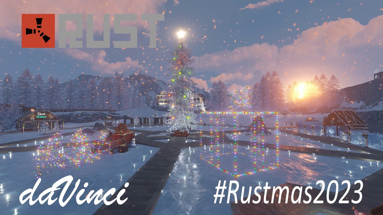 Rust - Christmas Village 2023 - #rustmas2023 (2nd place Winner) - YouTube