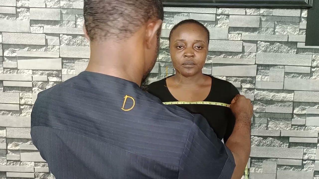 How To Take Across Chest Measurement - YouTube