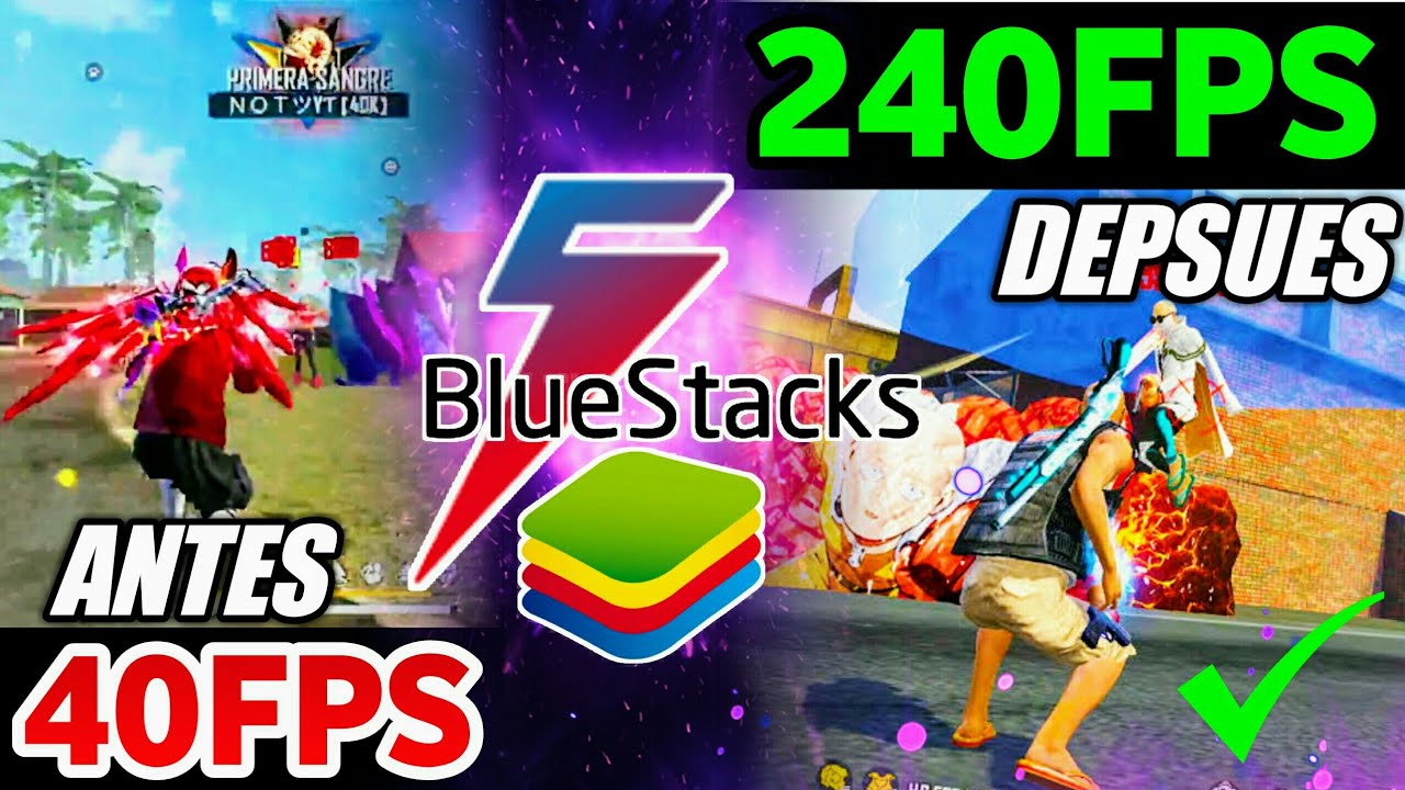 COMO BUGEAR FPS EN BLUESTACKS 5 || FACIL Y RAPIDO +240 FPS ROOTEAR ...