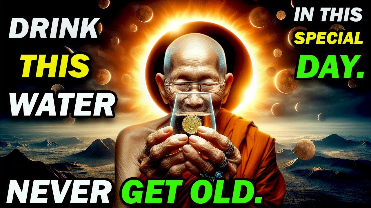 Drink gold-infused water after a solar eclipse, and you will never grow old. Illness will fade ...