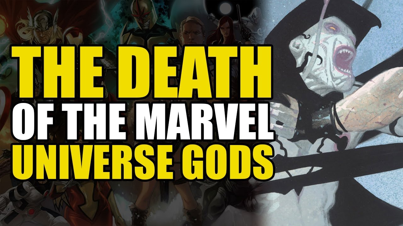 The Death of The Marvel Universe Gods (Thor God of Thunder Vol 1: God ...