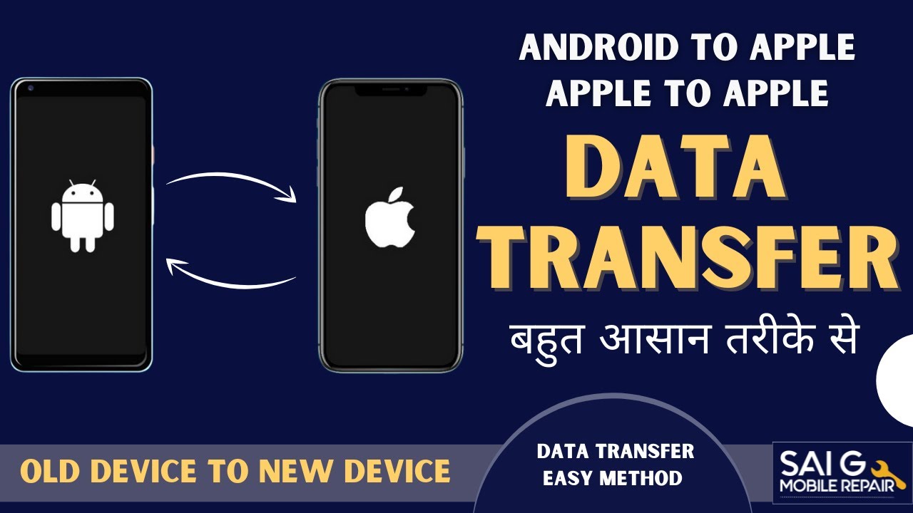 Data Transfer From 1 Device to Another | Easy Way - YouTube