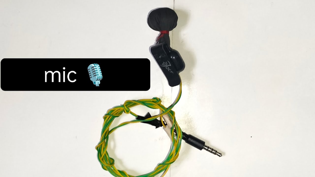 how to make high quality mic 🎙️🎙️🎙️ #experiment - YouTube