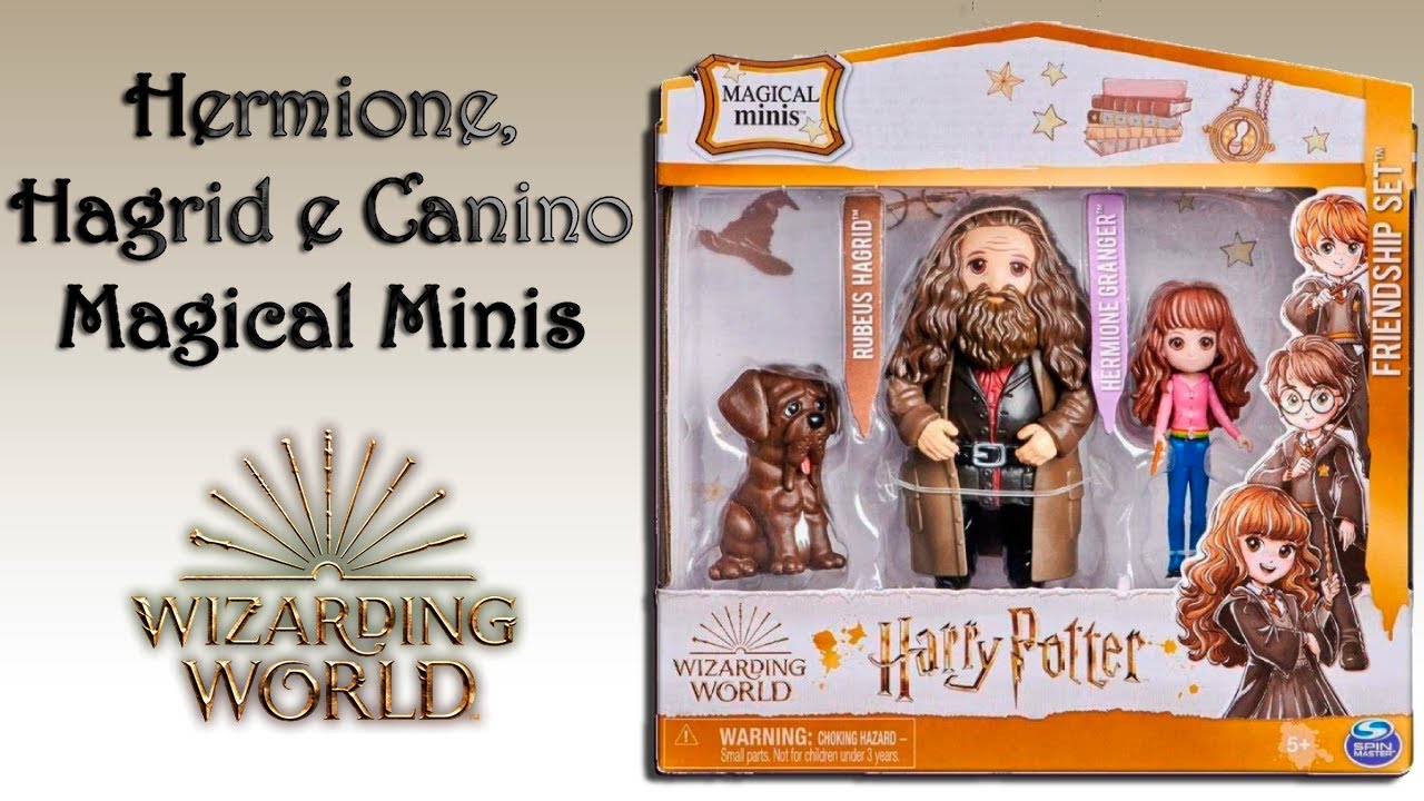 [Review] Mini Hermione, Hagrid & Canino ~ Magical Minis Wizarding World ...