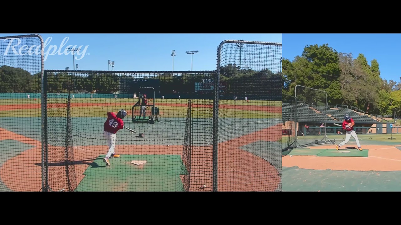 Alejandro Rangel 2022 Stanford Baseball Camp - YouTube