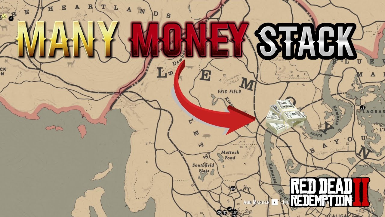 99% gamers missed this loot, 💵 Lots of money stack hidden here. RDR2 ...