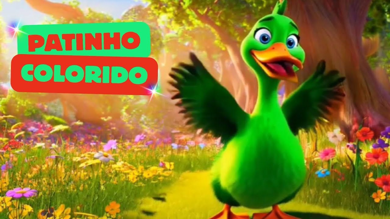 Patinho Colorido | Desenho Animado Infantil - Música Infantil - YouTube