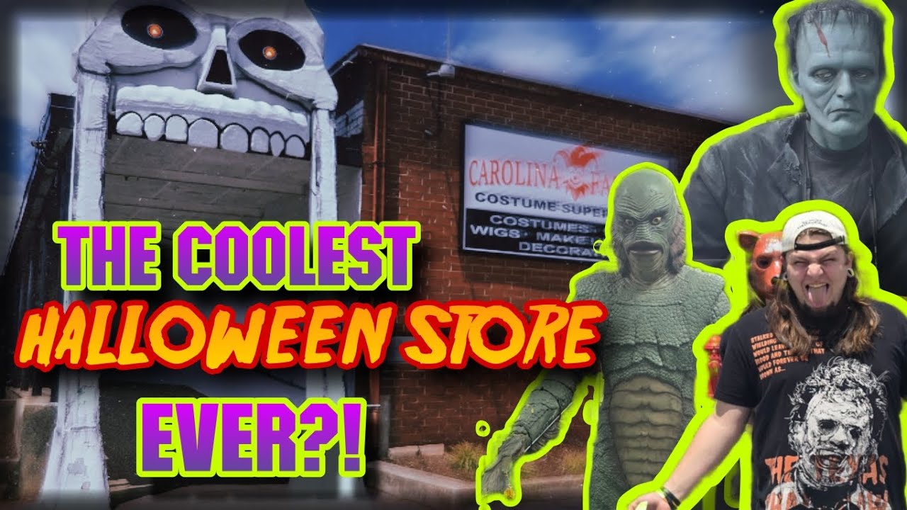 The Coolest HALLOWEEN STORE Ever?! | Fearsome Finds - YouTube
