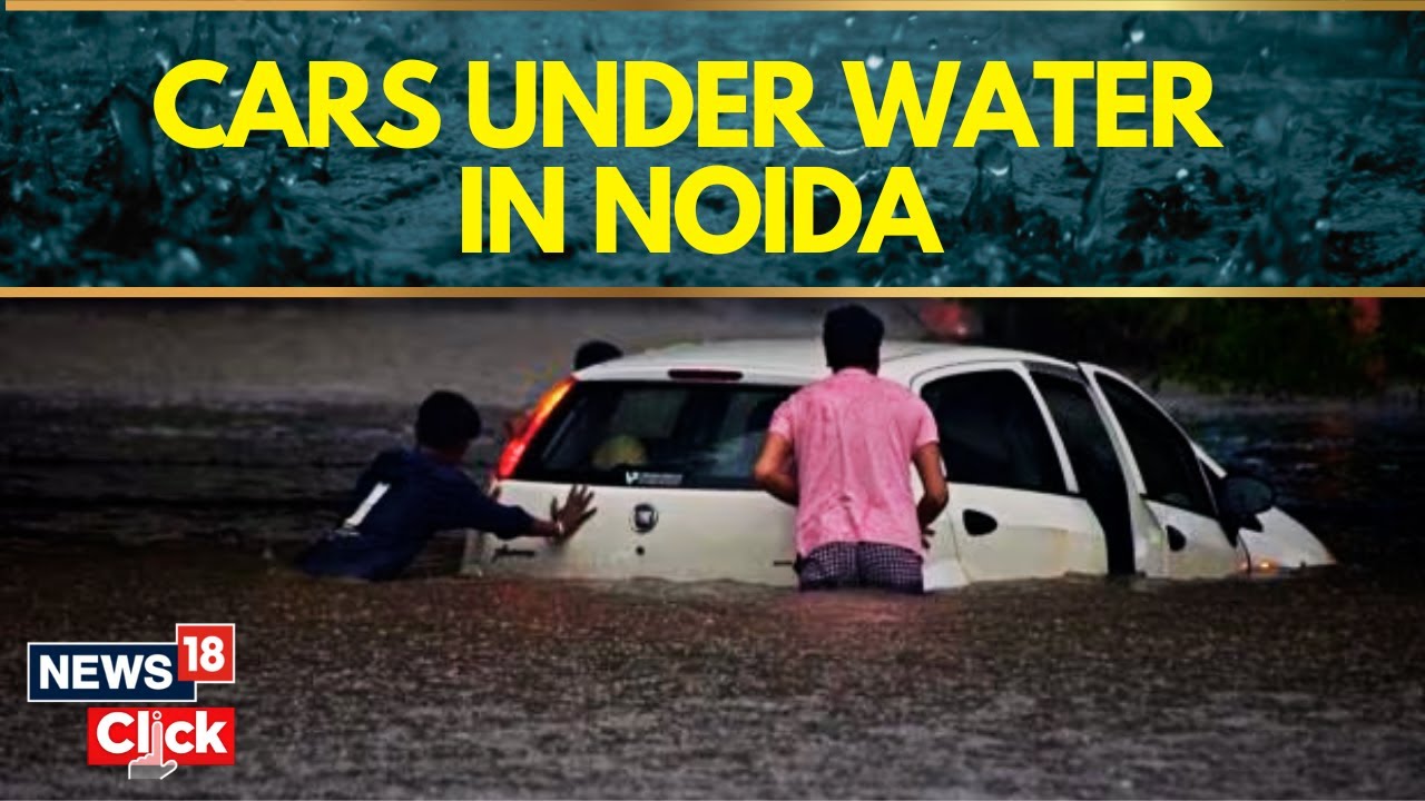 Noida Rains: Hundreds Of Cars Submerged As Hindon River Overflows ...