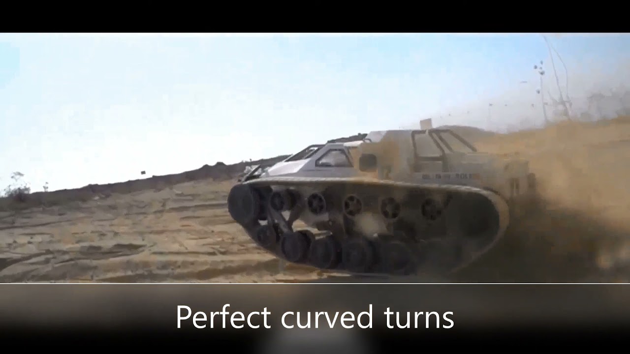 RC Ripsaw tank - YouTube