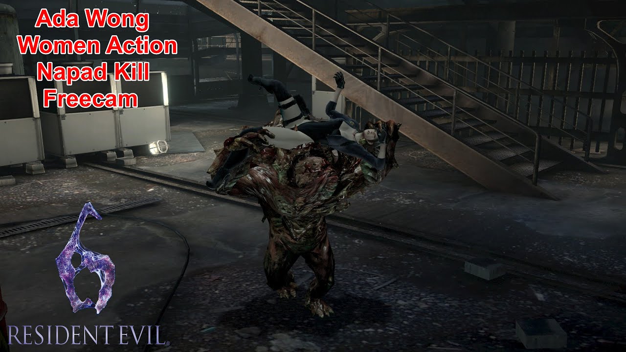 Ada Wong Women Action Napad Kill リョナ Resident Evil 6 - YouTube