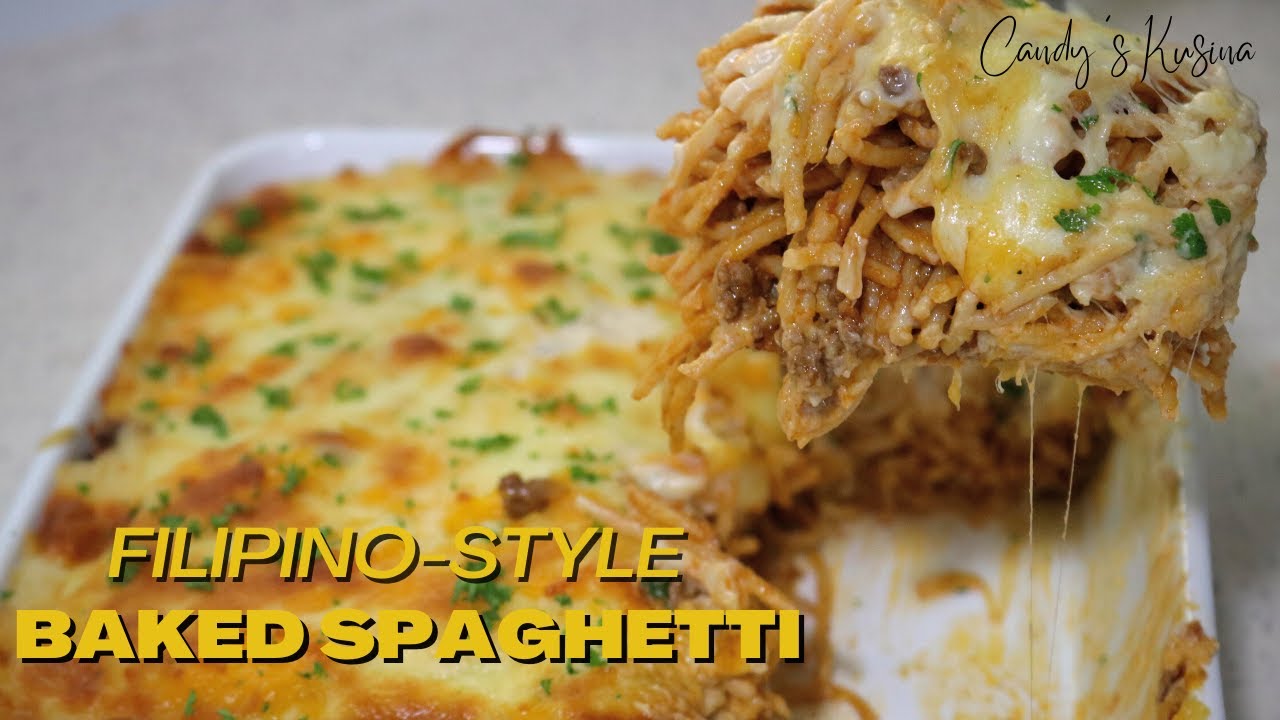 The BEST Filipino-Style Baked Spaghetti I Creamy and Cheesy l Perfect ...