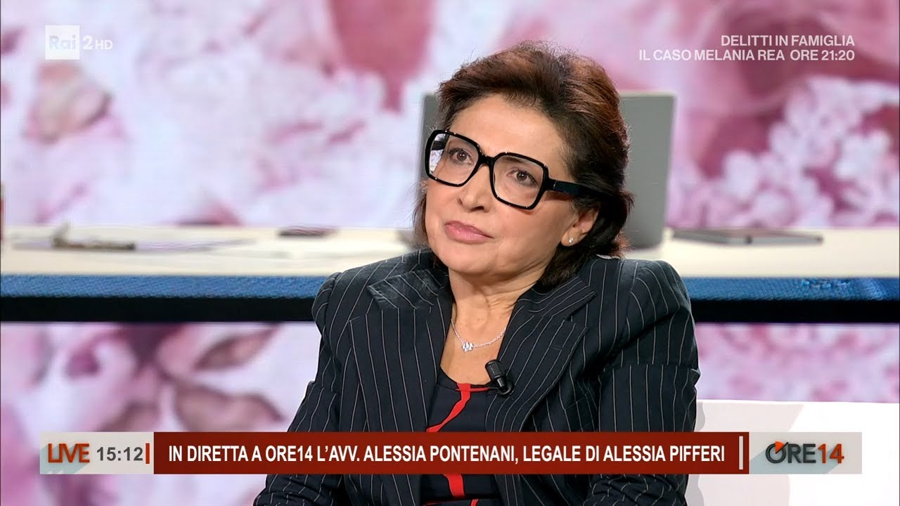 In diretta l'avv. Alessia Pontenani, legale di Alessia Pifferi - Ore 14 del 26/10/2023 - YouTube