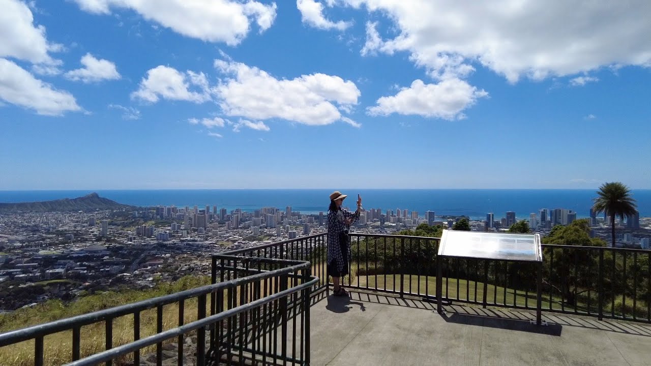 Places to visit on Oahu | Tantalus Lookout - YouTube