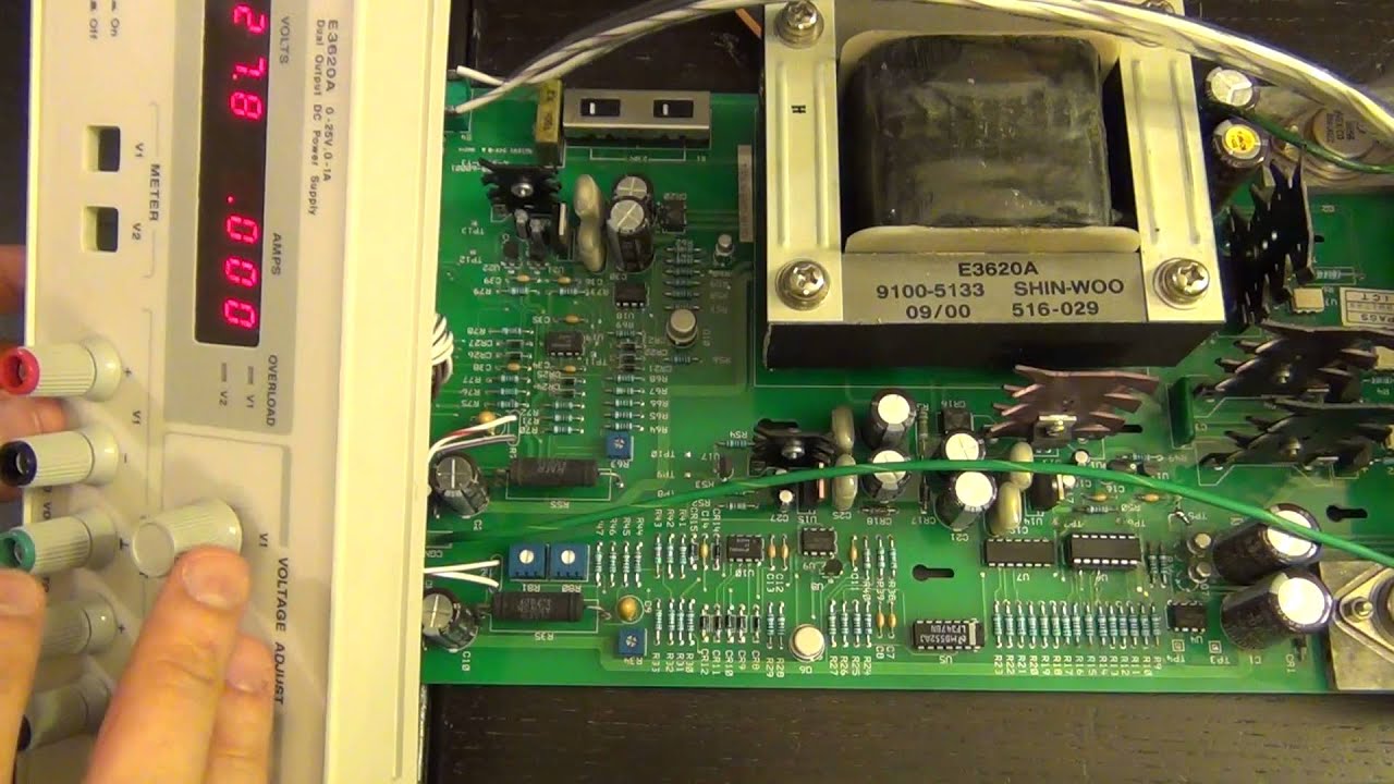 TSP #50 – Teardown and Repair of an Agilent E3620A Dual Power Supply ...