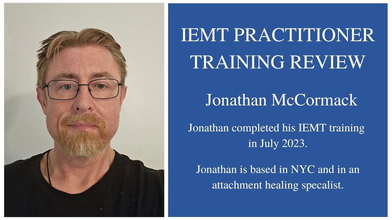IEMT Practitioner Training review - Jonathan McCormack - YouTube