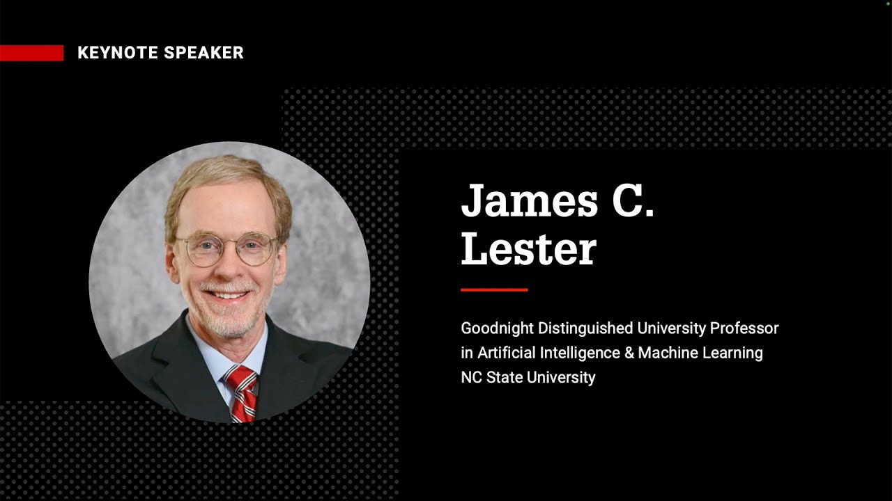 James Lester speaks at the 2024 Applied AI in Engineering and Computer ...