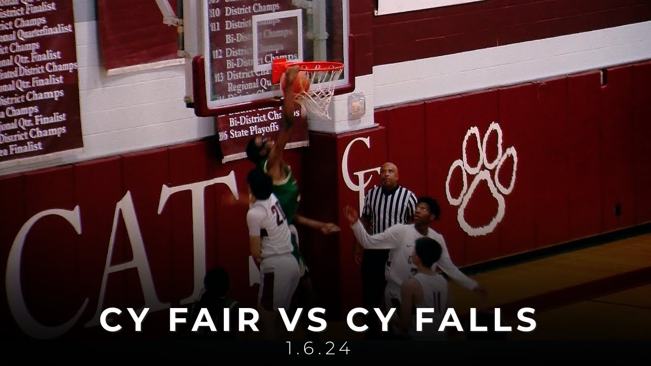 Cy Falls vs Cy Fair Basketball 1.6.24 - YouTube