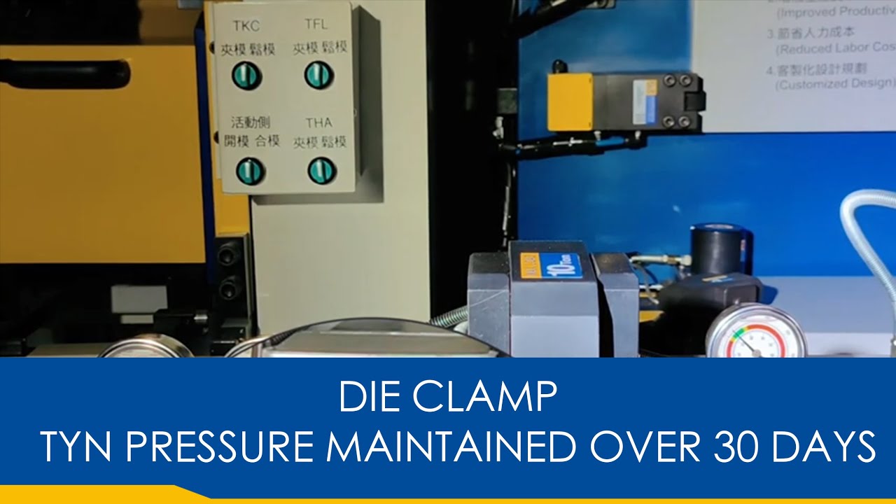 Die Clamp - TYN pressure maintained over 30 days | 夾模器-TYN 30天保壓 | 富偉精機 ...