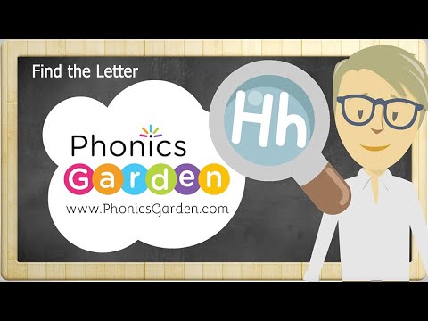 Hh | Find the Letter | Phonics Garden - YouTube