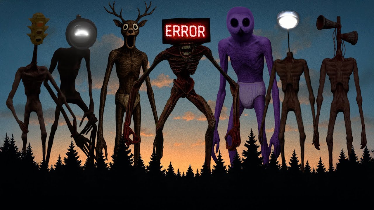 Siren Head VS Owl Siren Head VS (Traffic) Light Head VS Error Head VS ...