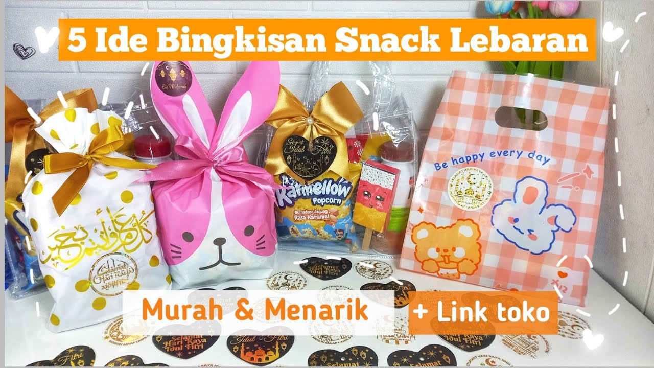 5 Ide Bingkisan Snack Lebaran 2023 - YouTube