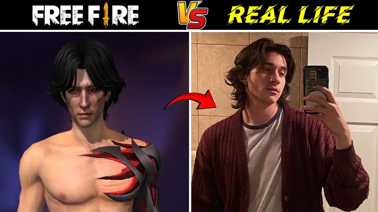 FREE FIRE ALL CHARACTERS IN REAL LIFE | FREE FIRE CHARACTERS IN REAL ...