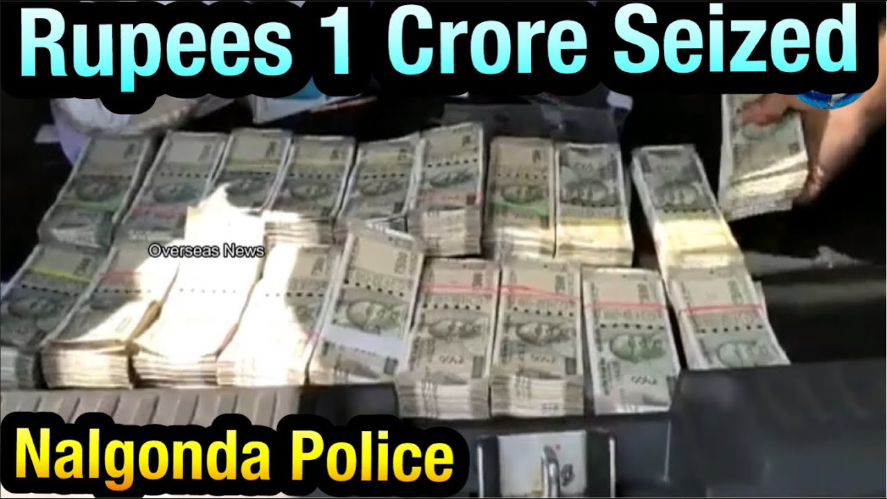 Rupees 1 Crore Cash Seized from Hubby of BJP Corporator | Overseas News ...