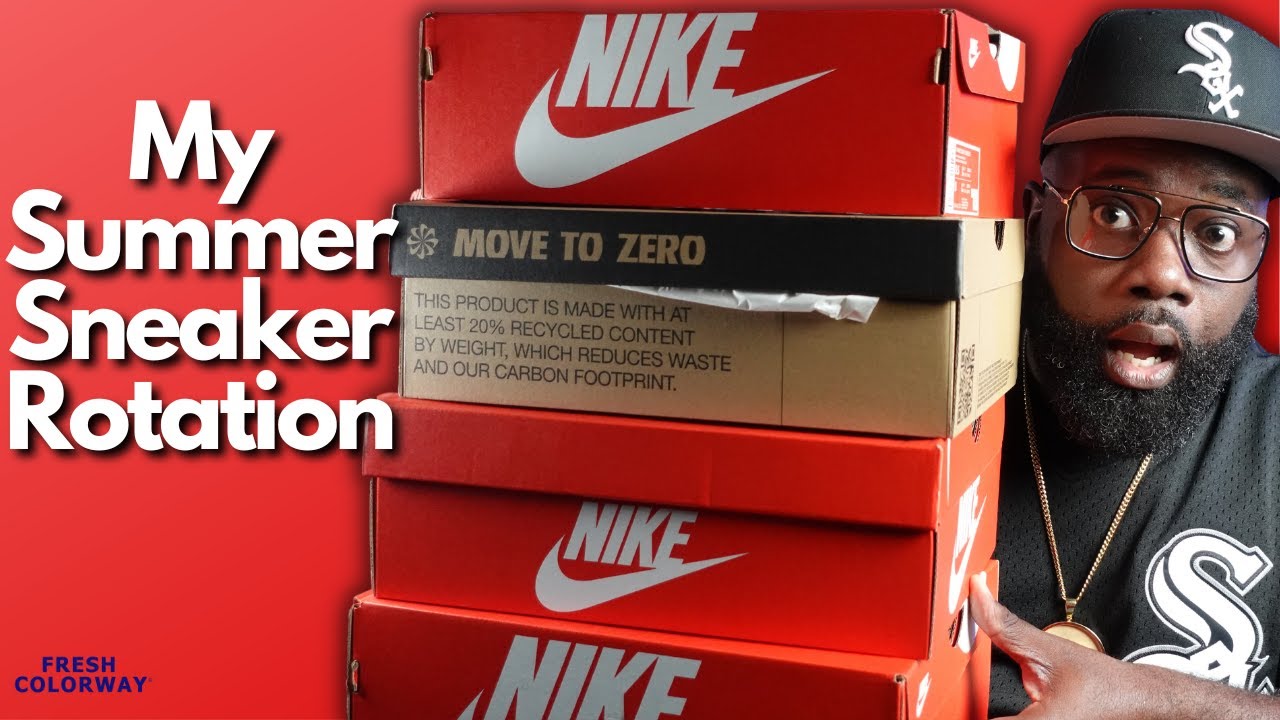Fresh Colorway Summer Sneaker Rotation 2022 - YouTube