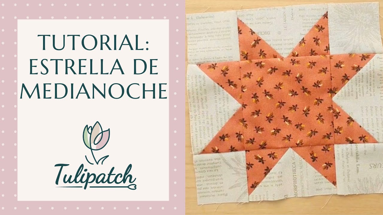 Tutorial de Patchwork: Estrella de medianoche - YouTube