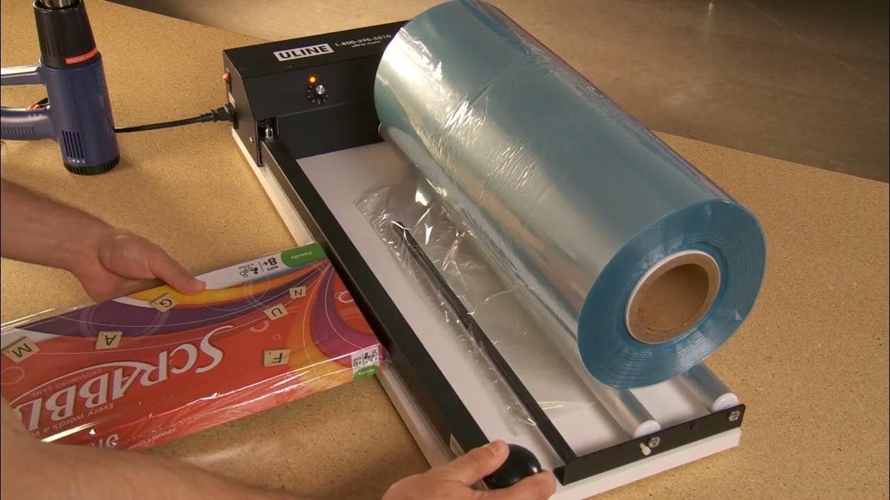 Industrial Shrink Wrap System - YouTube