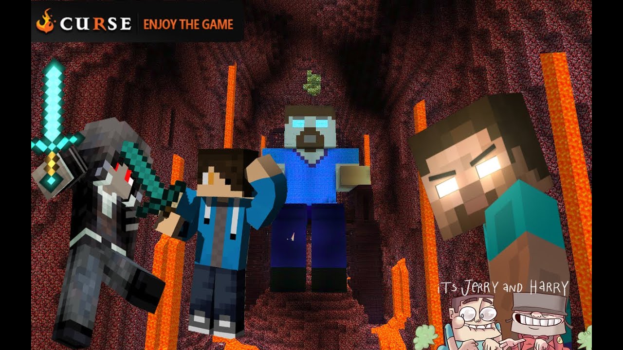 Minecraft Server Its Jerry And Harry Herobrine's Chamber Ft.IJ Froster ...