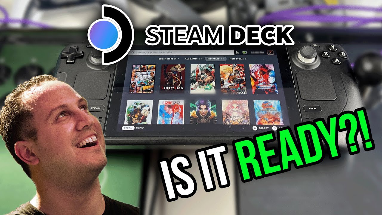Steam Deck Review. Can fighting game events use them? - YouTube