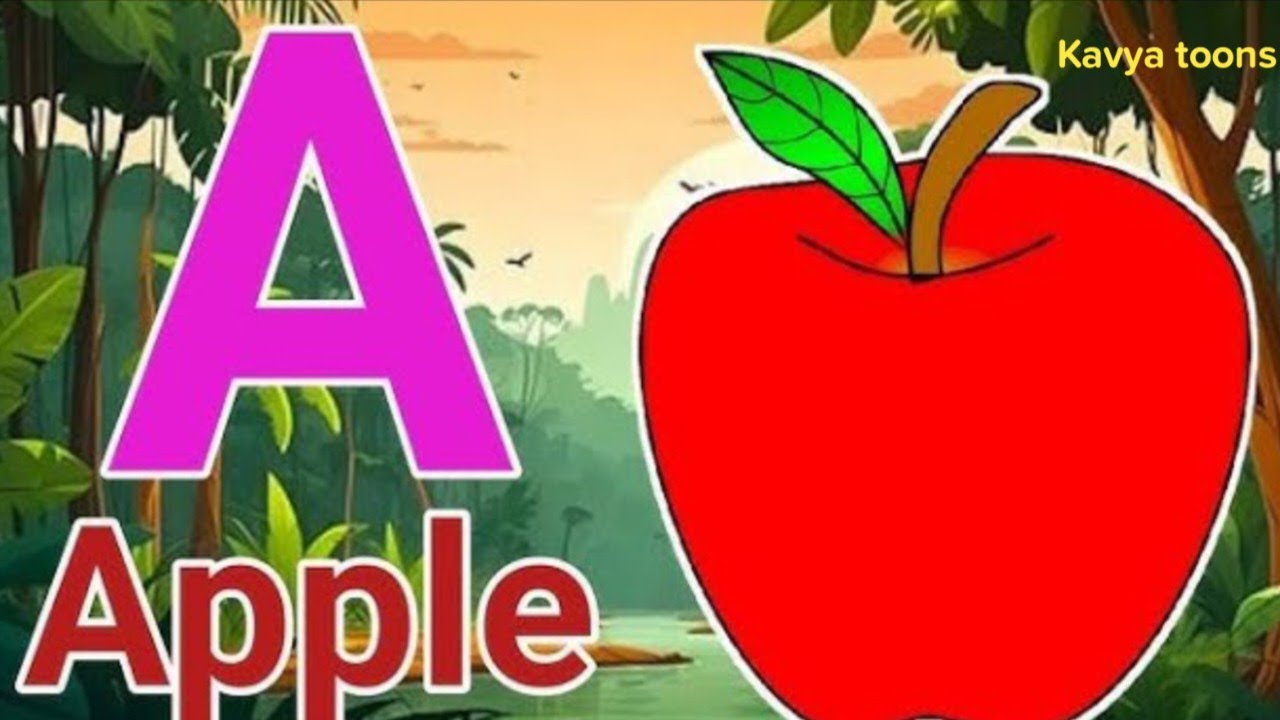 Phonics Song 2 with TWO Words in 3D - A For Airplane - ABC Alphabet ...