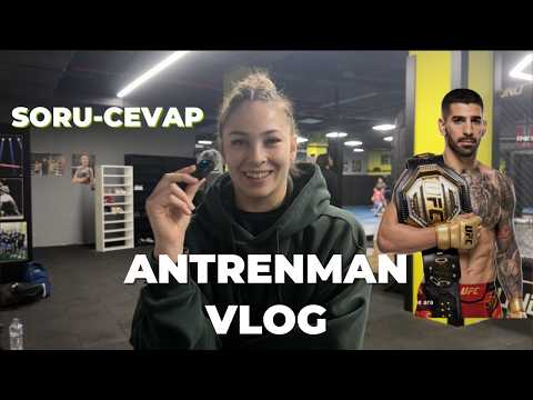 MMA Antrenman Günüm! 🥊 Boks Torbasında Teknik Çalışma + Soru Cevap