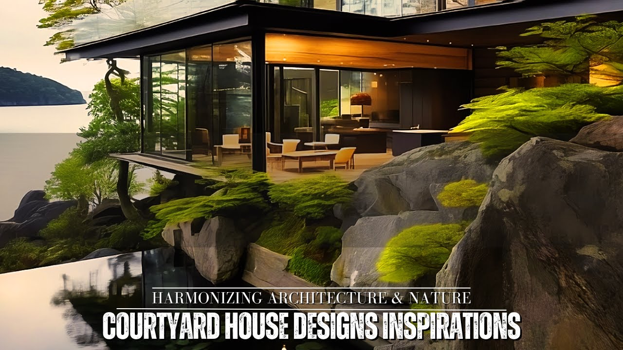 Courtyard House Designs Inspirations | Harmonizing Of Nature ...