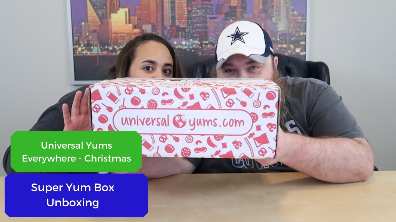 Universal Yums Unboxing - Everywhere Christmas - December 2019 - Super ...