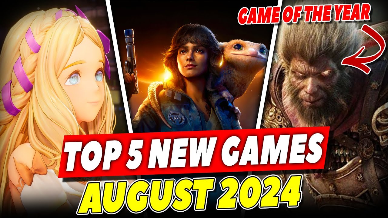 TOP 5 Best AAA & Game Of The Year Video Games In August 2024 - YouTube