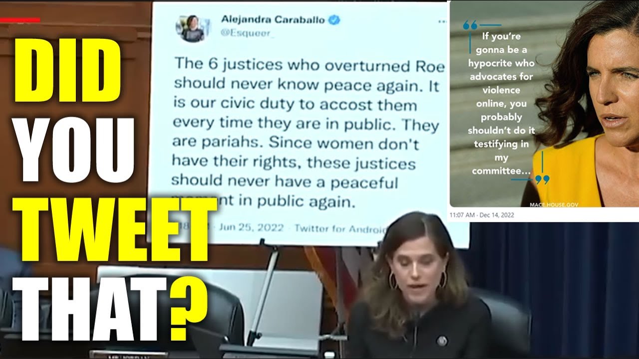 Nancy Mace: Did You Not Tweet That? - YouTube