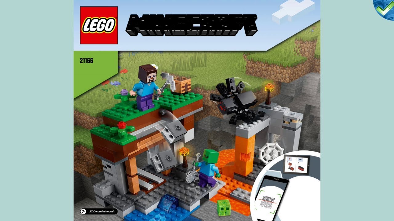 21166 The "Abandoned" Mine LEGO® Minecraft Manual at the Brickmanuals ...