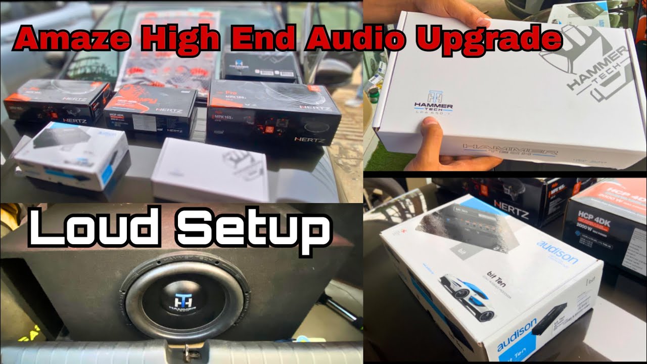 Audio Upgrade done in Amaze | Best place for Audio Upgrade | Hertz | HammerTech | Kolkata - YouTube