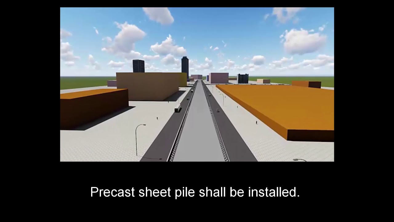 Underpass construction method - YouTube