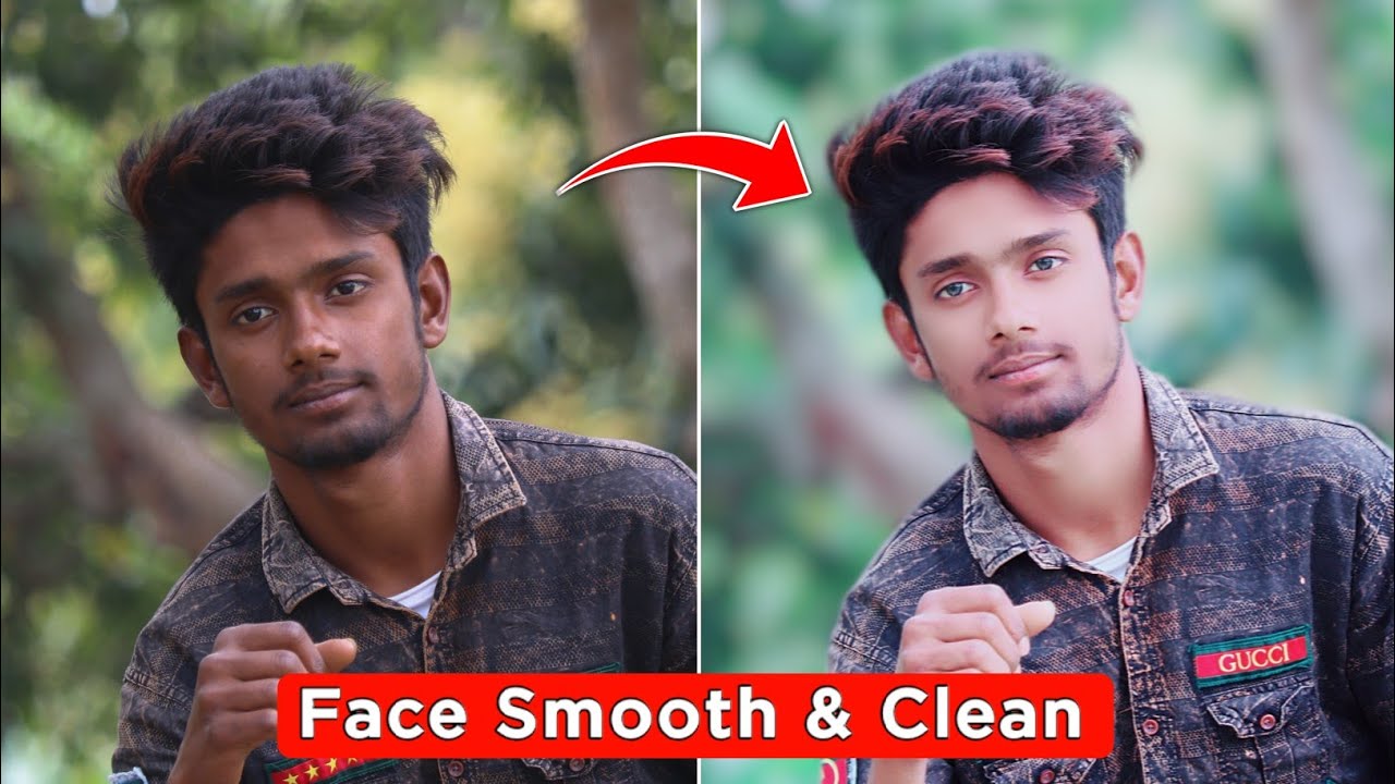 How to Smooth & Clean Face | Face Smooth Editing Tutorial - SK EDITZ ...