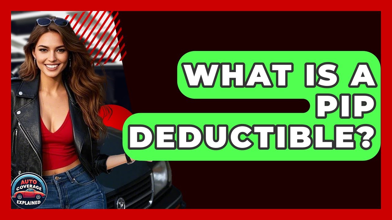 What Is A PIP Deductible? - Auto Coverage Explained - YouTube