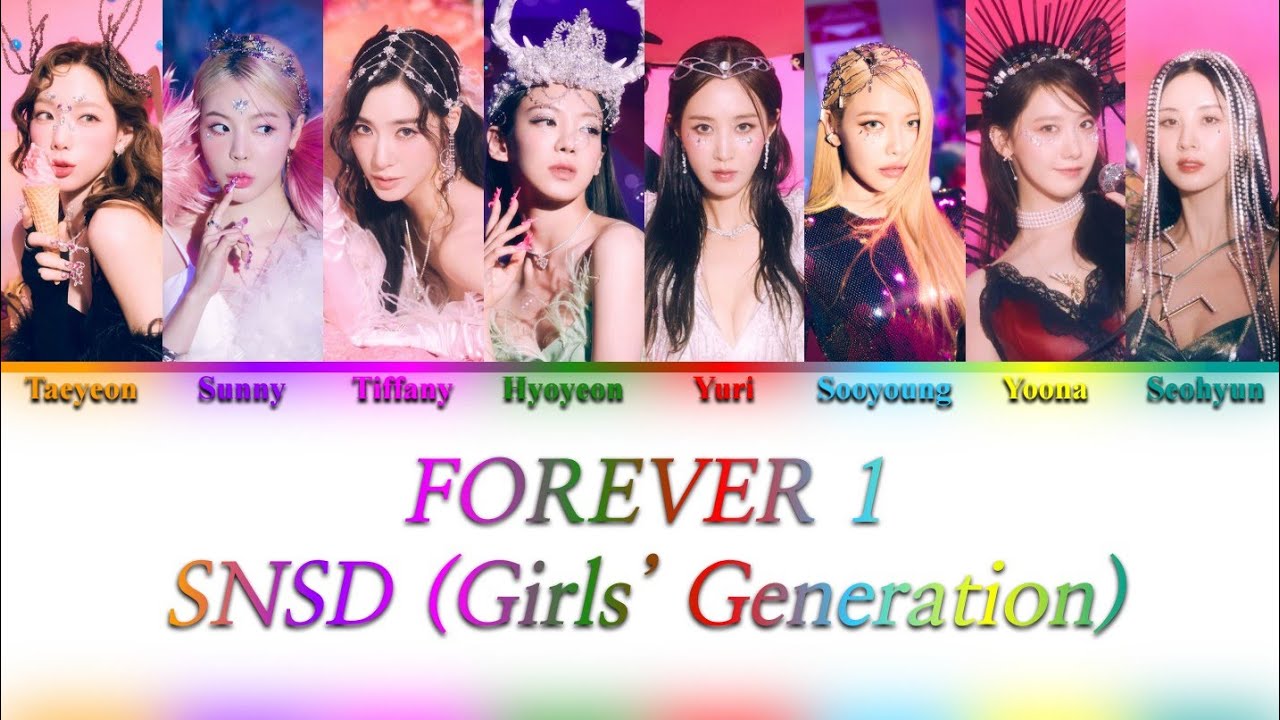 SNSD (소녀시대 / Girls’ Generation) - FOREVER 1 {Color Coded Lyrics} - YouTube