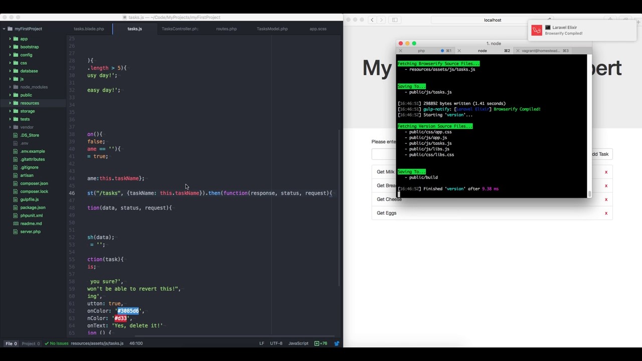 Laravel Vue Adding Data To A Table Using Vue Resource Youtube 2475