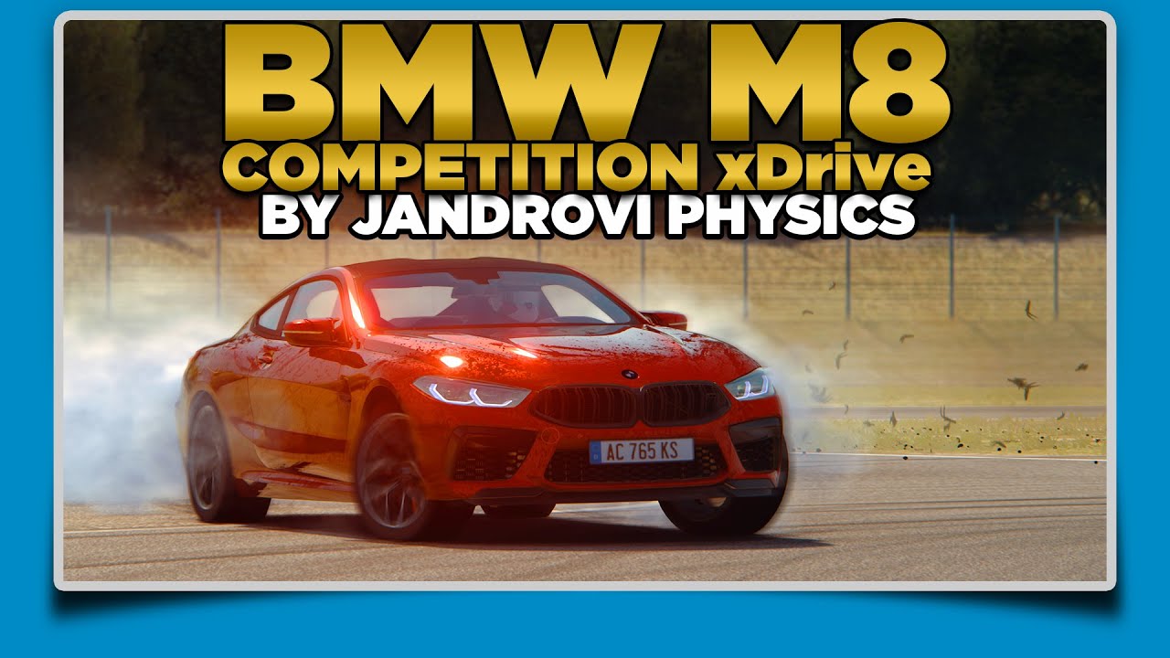 Grinding tyres with the BMW M8 Competition | Jandrovi Physics - YouTube
